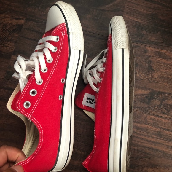 Converse | Shoes | Red Converse | Poshmark